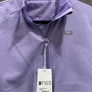 FIGS Sydney Performance Scrub Jacket NWT. Lavender Dew Size Medium ...
